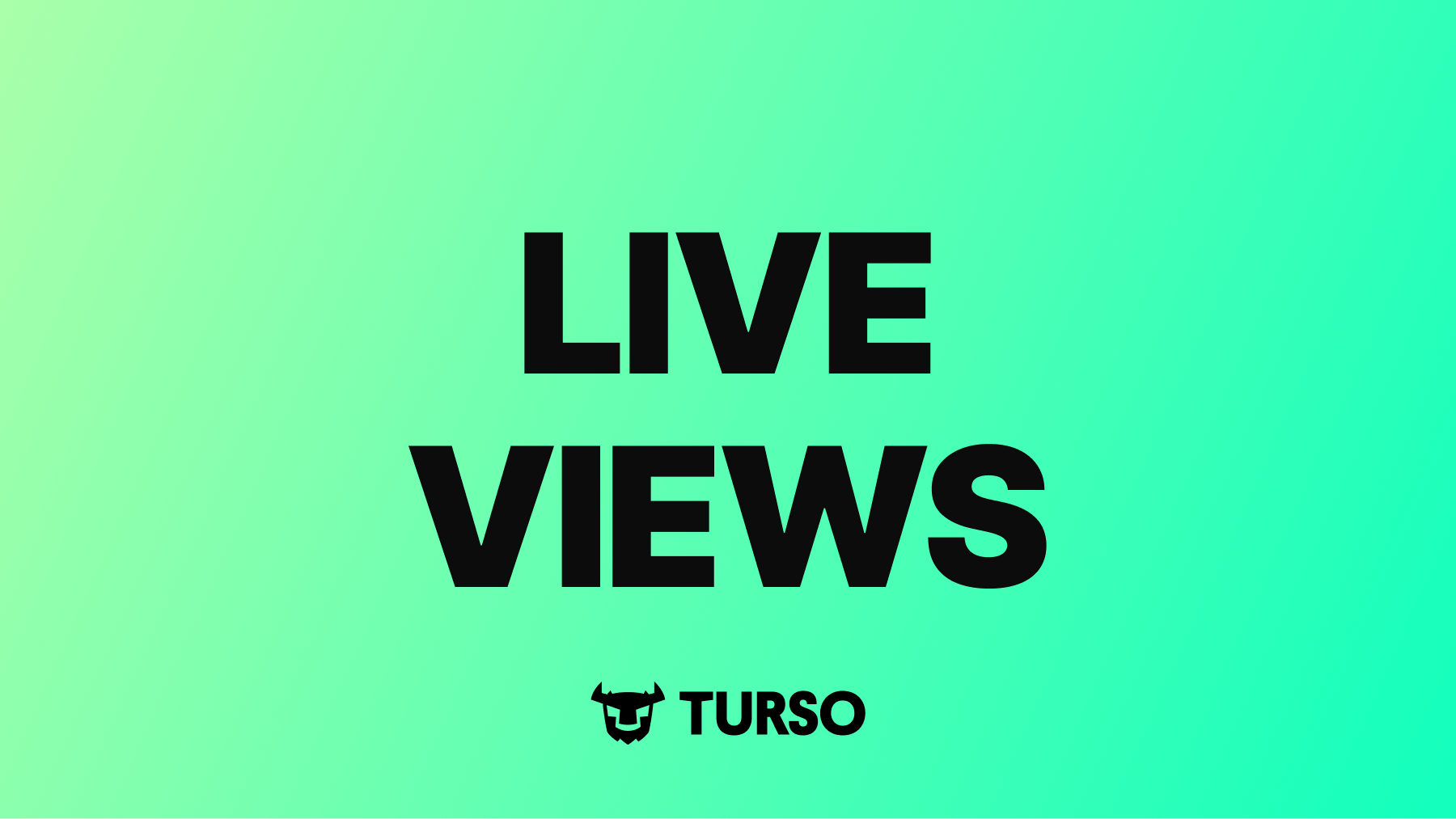 Introducing Real-Time Data with Materialized Views in Turso